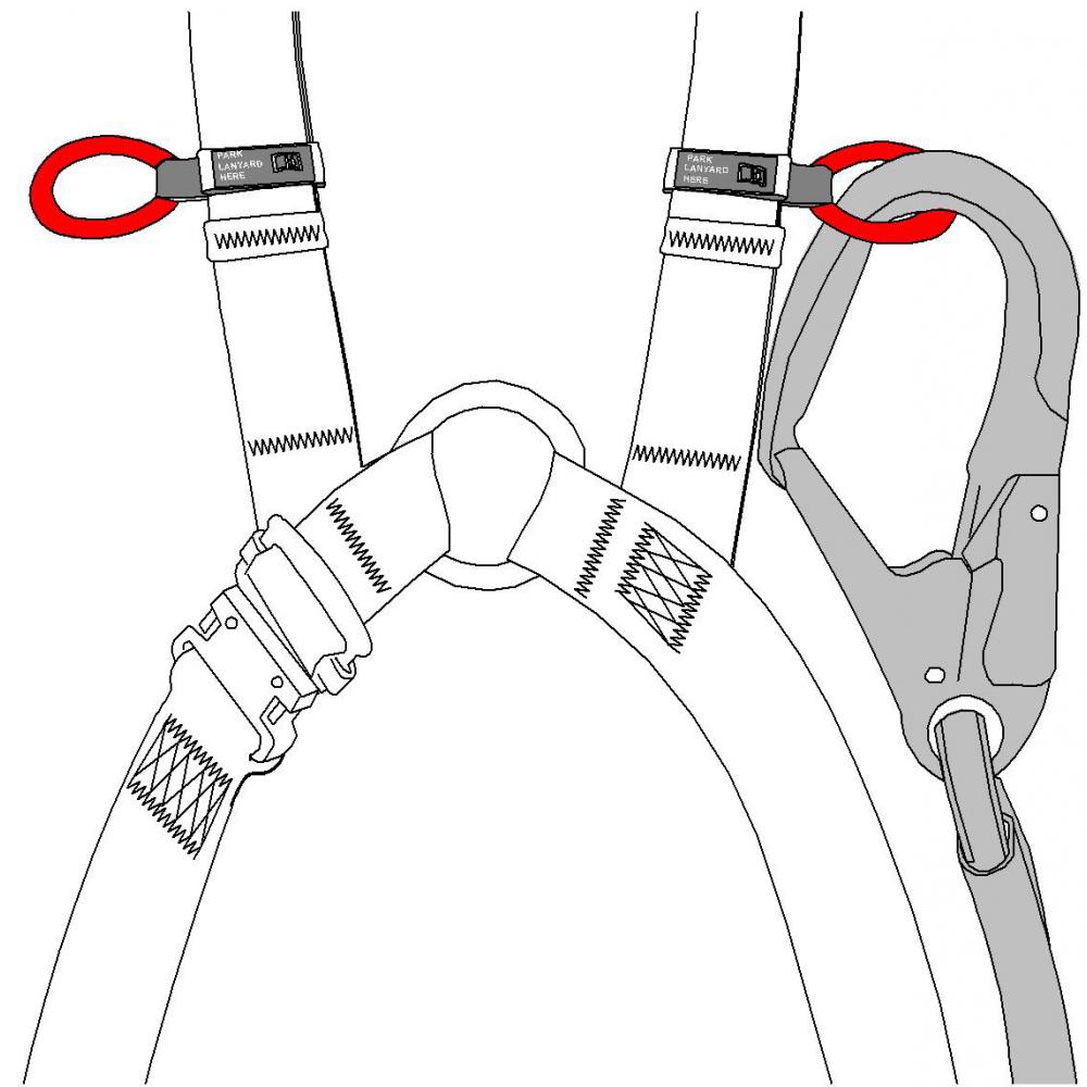 PARKING LOOPS II - replaceable lanyard parking loops