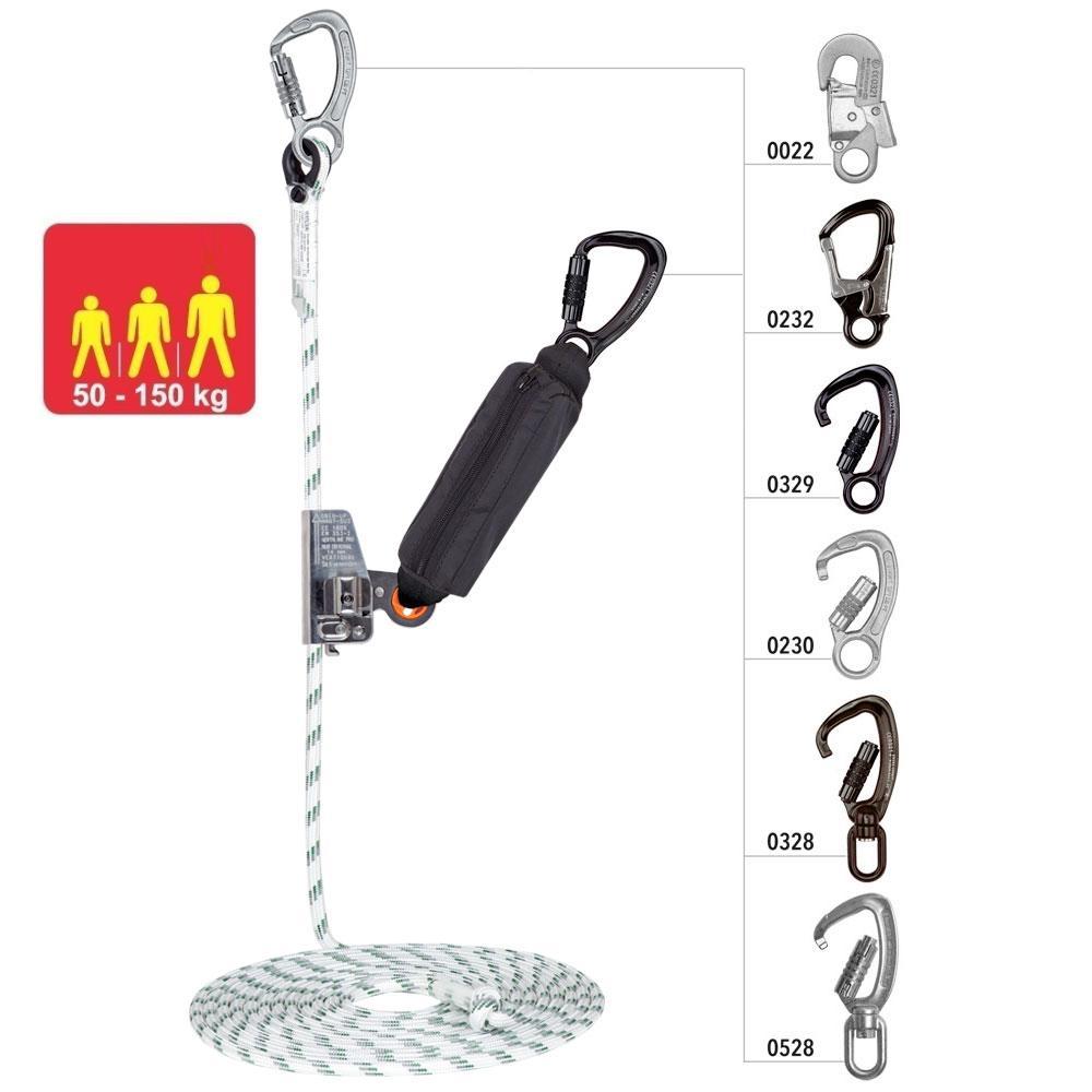 VERTILINE PRO HEAVY - Guided type fall arrester including a flexible ...